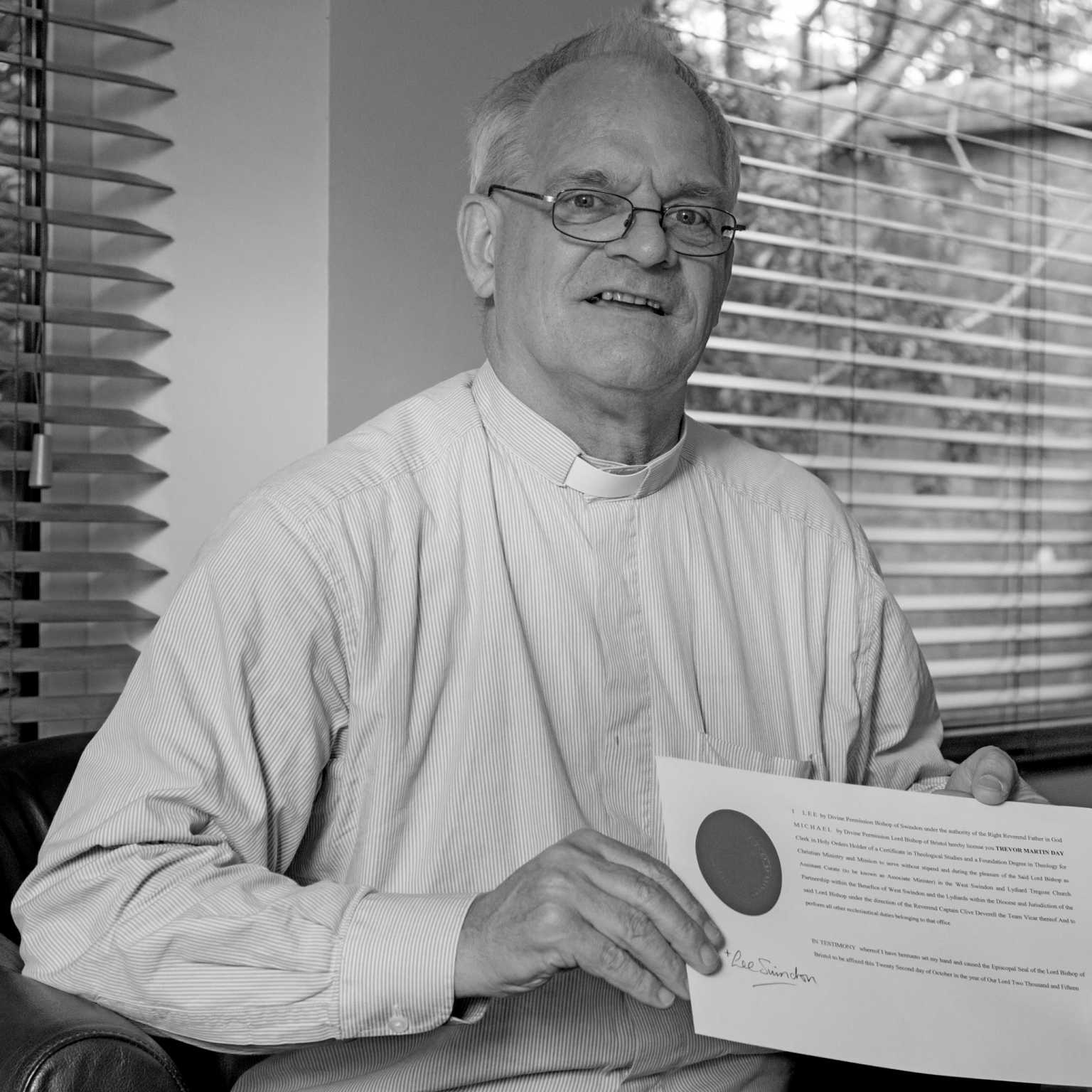 Book of Condolence for the Revd. Trevor Day – Christ Church News